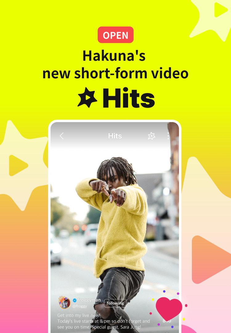 Hits Guidelines – HAKUNA